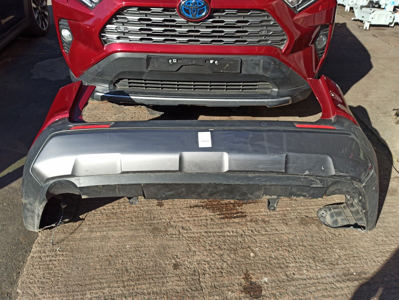 Toyota Rav4 MK5 2019-2023 Rear Bumper